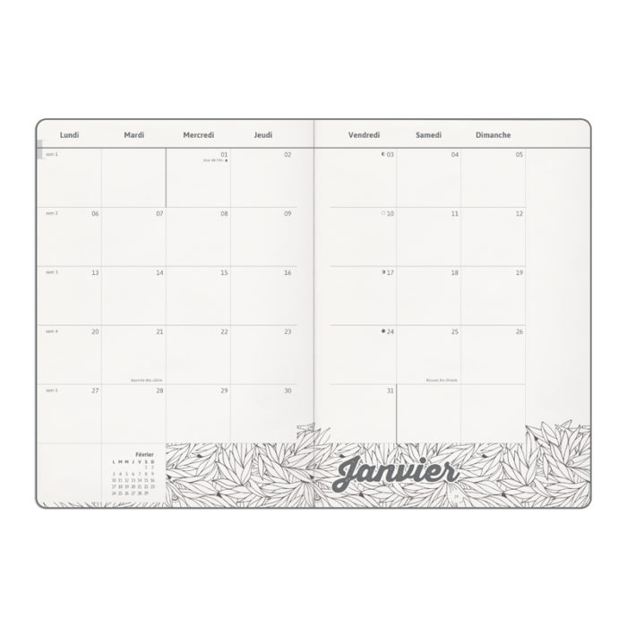 My 2020 / Agenda semainier 2020 version relié - My 365